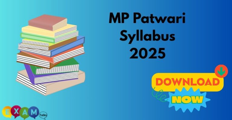 MP Patwari Syllabus 2025, A Complete Subject-Wise Guide, Exam Pattern ...